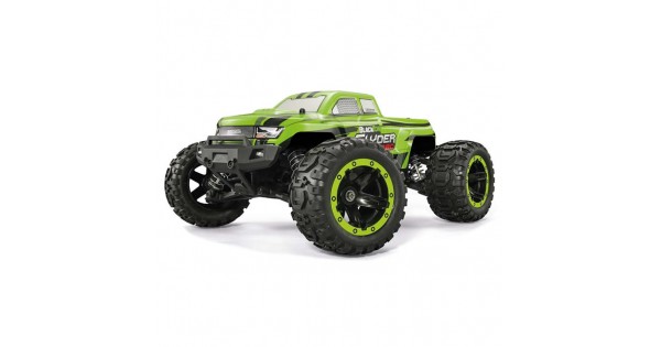 BlackZon Slyder MT Turbo 1/16 4WD 2S Brushless Monster Truck (Green ...