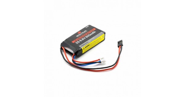 Spektrum 6.6V 900mAh 2S LiFe Receiver Battery - SPMB900LFRX