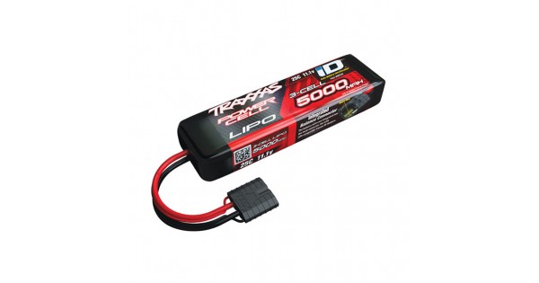 Traxxas 5000mAh 11.1V 3S 25C LiPo Battery ID Connector - TRX2872X