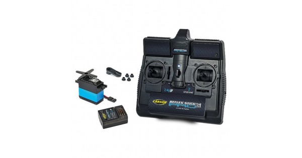 Carson Reflex Pro 3.1 2-Channel 2.4Ghz Stick Transmitter with Receiver ...