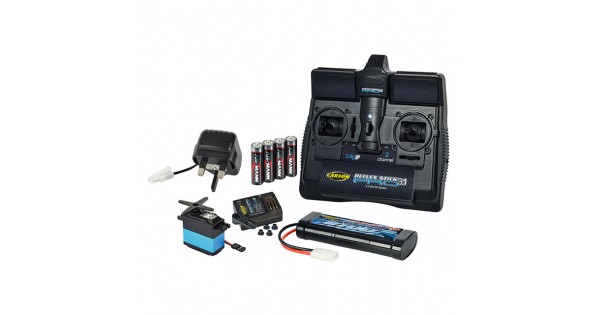 Carson Reflex Pro 3.1 2-Channel Stick Radio System with Servo, NiMh ...