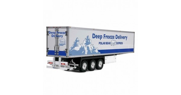 Tamiya 1/14 3 Axle Reefer Semi Trailer for Tractor Trucks (Unassembled ...