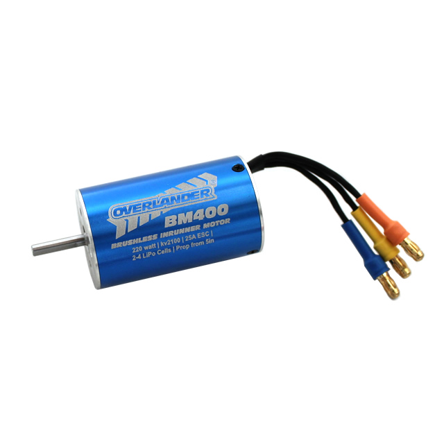 Overlander Tornado Thumper V3 BM400 2100KV Brushless inrunner RC Motor ...